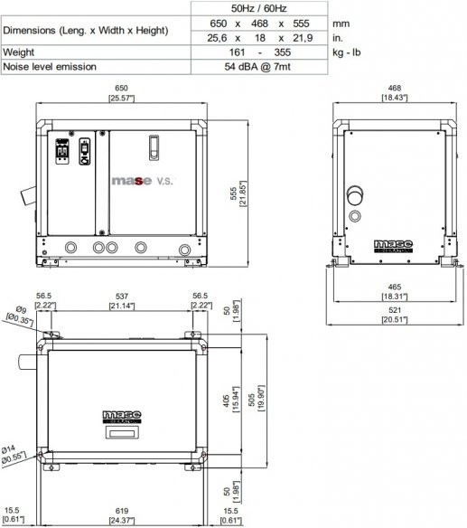 Mase Marine Generator V.S 6.5 ~ V.S 6.6